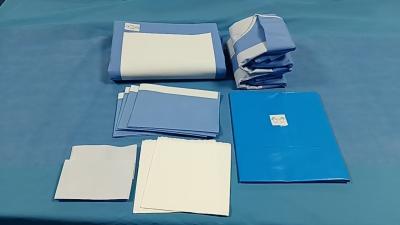China Standard Size Blue/Green/White Disposable Surgical Packs with 1000 Pieces MOQ for Hospital and Clinic Use for sale