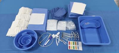 China Sterile Surgical Packs Sterilized by Ethylene Oxide Standard Size with MOQ 1000 Pieces for Hospital and Clinic Use for sale