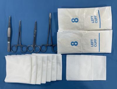 China Standard Size Sterile Surgical Packs Made of Non-woven Fabric for Hospital and Clinic Use for sale