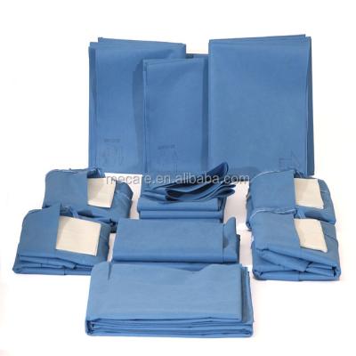 China Disposable Surgical Packs with 3 Years Shelf Life Ultrasonic Seam and High Absorbency for Medical Facilities for sale