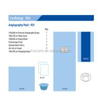 China Nonwoven Fabric Angiography Pack with Gamma Sterilization for Single Medical Kit in Surgical Procedures for sale