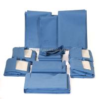 China Gamma Sterilization Sterile Surgical Packs with Nonwoven Fabric Available in Various Sizes for Surgical Operations for sale