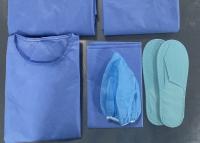 China Disposable Surgical Patient Kit with SMS/SPP Non-woven Gown and Slippers in Universal Size Customized and CE ISO13485 Certified for sale
