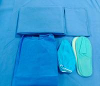 China Disposable Surgical Patient Kit with SMS/SPP Non-woven Fabric Universal Size Customized and EO Gas Sterilization for sale