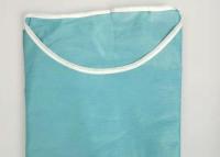 China Long Sleeves Green Disposable Surgical Gown Barrier Surgical Gown Breathable for sale