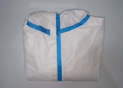 China Full Length Disposable Surgical Gown Unisex Type Custom Logo Eco - Friendly for sale
