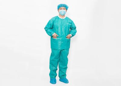 China Long Sleeve SMS / Spunlace XXXL Disposable Surgical Gown for sale