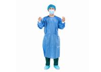 China Elastic Knitted Cuff Doctor Patient Disposable Surgical Gown for sale