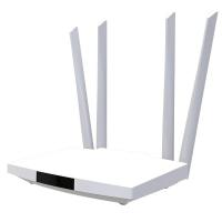 China Mifidata 300Mbps 4G LTE CPE Dual WiFi Router with SIM Card Slot for OpenWrt System White for sale