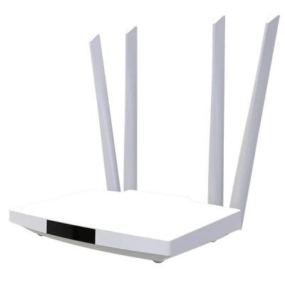 China Mifidata 300Mbps 4G LTE CPE Dual WiFi Router with SIM Card Slot for OpenWrt System White for sale