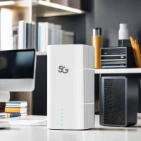 China 5G CPE WiFi Router Dual Band 2.4G 5G Sim Card Slot 1000Mbps QZ790 for sale