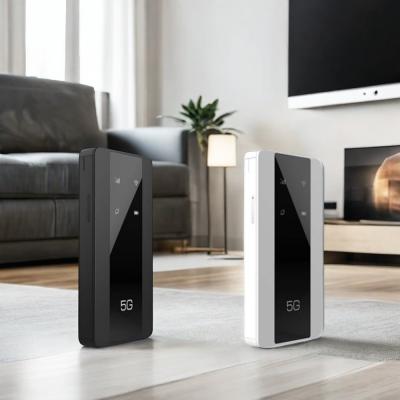 China 5G 4G LTE CPE Router WiFi 6 1300Mbps High Speed with eSIM Card Modem Function for sale
