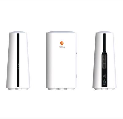 China Custom 1000Mbps 5G CPE Enterprise WiFi Router with 4G Modem and 3 LAN Ports for sale