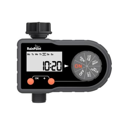 China Large LCD Screen Digital Garden Water Irrigation Timer Two Irrigation Frequency Different Modes Hot Sales For Drip Irrigation System for sale