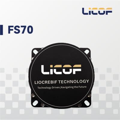 China LKF-FS70ZK Single-Axis Fiber Optic Gyroscope 7×7×2.9mm with 0.03°/hr Bias Stability and 300Hz Bandwidth for sale