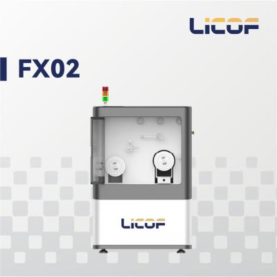 China LKF-FX02 PLC Controlled Fiber Rewinding Machine | 600 R/min Speed | 250mm Spool Capacity for sale