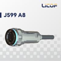 China J599 A8 Fiber Optic Connector - Vibration Resistant, ≤0.6dB Loss, -55°C to +85°C Operating Range for sale