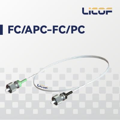 China 1950-2050nm Polarization Maintaining Fiber Optic Patch Cord Low Loss 0.6dB for Medical Detection for sale