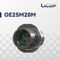 China OE25M/05M Optical Fiber Connector 2-7 Cores with 20A Current Rating and -45°C to 90°C Operating Temperature for sale