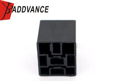 China 5 Pin Female Unsealed Black Automotive Electrical Relay Connector PA66 16-22AWG for sale