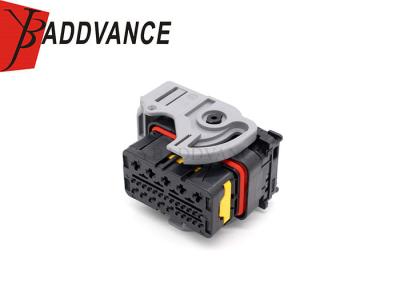 China Waterproof Female Automotive ECU Connector 28 Pin PA66 GF30 Wire to Wire for sale