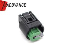 China TE Connectivity AMP MQS Series 2 Pin Female Socket Connector Housing Sealed PA66 GF for sale