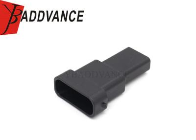 China 12 Pin Black Waterproof Automotive Electrical Connector Male Housing 16-22AWG for sale