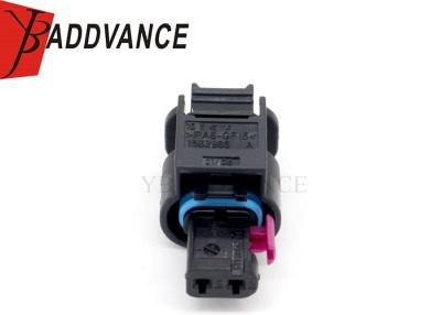 China 1-1718643-1 2 Pin Sealed Fuel Injector AMP Electrical Connector for VW Audi 16-22AWG for sale