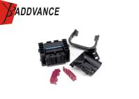 China 54 Pin Female ECU Connector Kit TE 1-2208817-1 9302477-01 for BMW Benz for sale