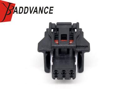 China 6 Pin Female Automotive Electrical Connector Sealed 16-22AWG Black PBT Housing for sale