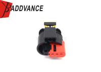 China TE AMP MCP 3 Pin Female Sealed Connector 284426-1 PBT GF30 16-22AWG Automotive for sale