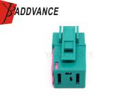 China Aptiv Green 2 Pin Ducon 9.5 Series Female Electrical Connector 16-22AWG Unsealed for sale
