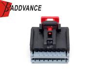 China Aptiv 15512506 16 Pin Female Unsealed Connector Housing OCS 1.5 Series Black PBT for sale