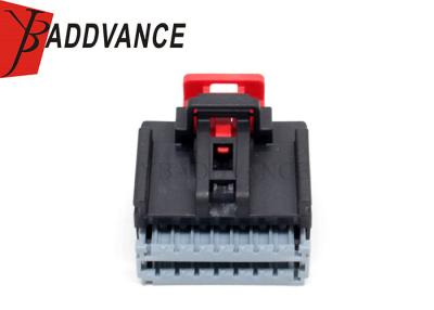 China Aptiv 15512506 16 Pin Female Unsealed Connector Housing OCS 1.5 Series Black PBT for sale