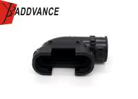 China PA66 GF15 Sealed Automotive Electrical Connector Cover Black 125°C Wire-to-Wire for sale