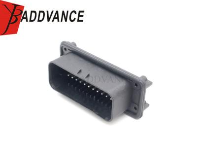 China TE AMP 1-776163-1 Automotive 35 Pin PCB Connector Header Sealed Male PA66 Black for sale
