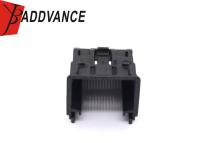 China TE Connectivity 2137475-1 Black Protective Back Cover for 65 Pin Connector Sealed PA66 for sale