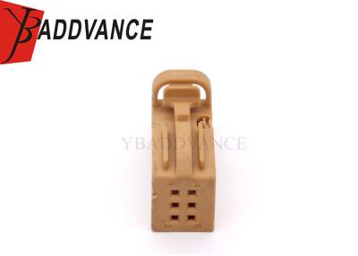 China Automotive TYCO AMP Male 6 Pin Connector Housing with Terminals 0-1534121-2 PA66 GF for sale