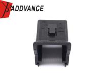 China TE Black Automotive Plug Socket Cover PA66 GF15 Sealed Connector 125°C for sale