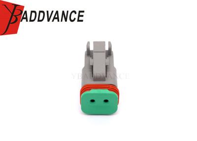 China TE Connectivity AMP Deutsch DT06-2S Female 2 Pin Connector Sealed PA66 GF for sale