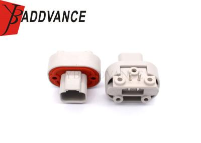 China DT13-2P DT13 Series 2 Pin Male Molded Pins PCB Mount Sealed Connector 20.83 mm Width for sale