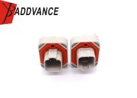 China Deutsch DT13-6P IPD Female Waterproof Grey 6 Pin Header Connector 20.83mm for sale