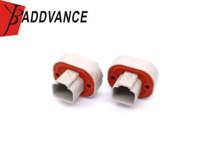 China Grey Deutsch DT Series Waterproof Male 2 Pin Header Connector DT15-2P 20.83mm for sale