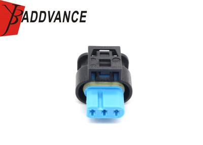 China Hirschmann 3 Pin Female Camshaft Position Sensor Connector For VW 805-121-523 PA66 GF Sealed for sale