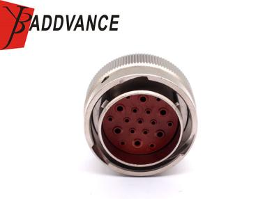 China Amphenol AHDM06-24-19PR Shell Size 24 Male 19 Pin Metal Circular Connector Sealed PA66 for sale