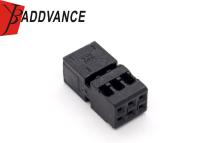 China 6 Pin Female Automotive Electrical Connector Black PA66 GF25 125°C with Terminals for sale