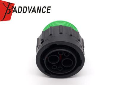 China 2 Pin Sealed Heavy Duty Female Connector AHDP06-18-06SN PA66 GF25 20.83mm Width for Automotive for sale