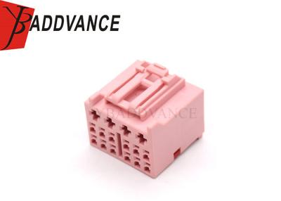 China TE Connectivity 16 Pin Female Automotive Connector Sealed PA66 GF25 20.83mm Width for sale