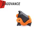 China TE Connectivity AMP Black Electrical Connector Back Cap Cover 2301680-1 PA66 GF 125C for sale