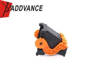 China TE Connectivity AMP Black Electrical Connector Back Cap Cover 2301680-1 PA66 GF 125C for sale